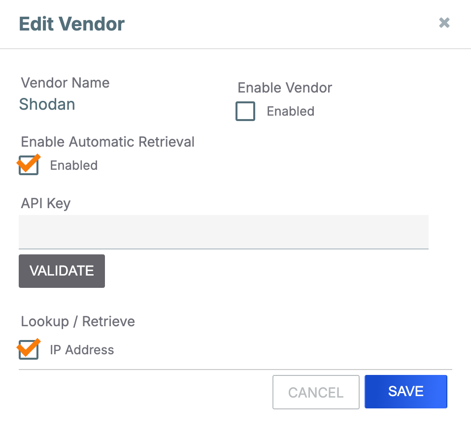 Shodan Enrichment | ThreatConnect